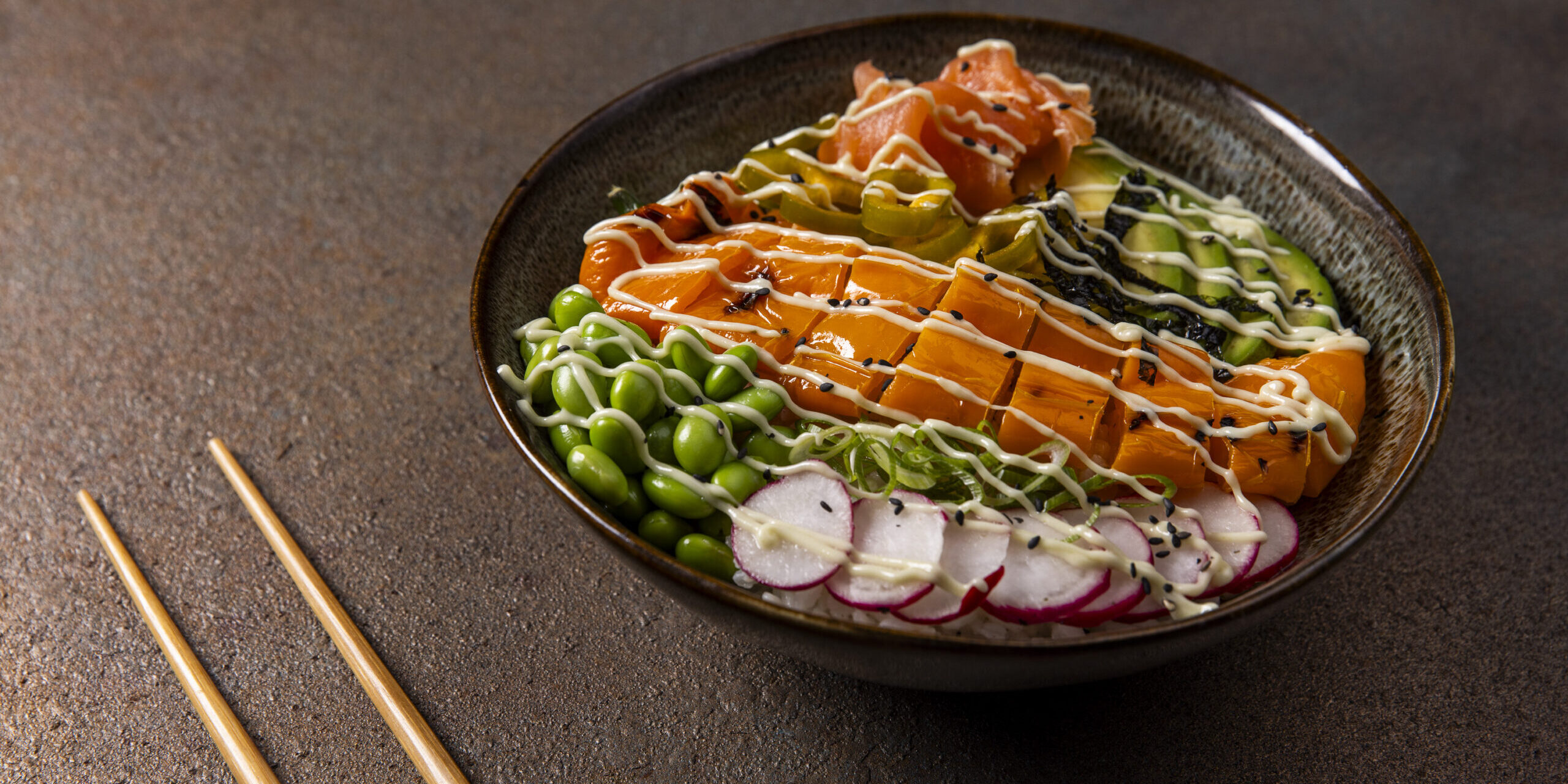 Poké bowl with Crunchy Crunchino - Eminent Food